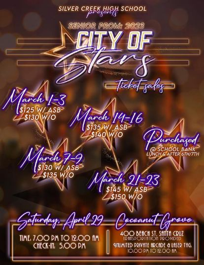 Silver Creek High School presents the City of Stars: Senior Prom 2023 ...